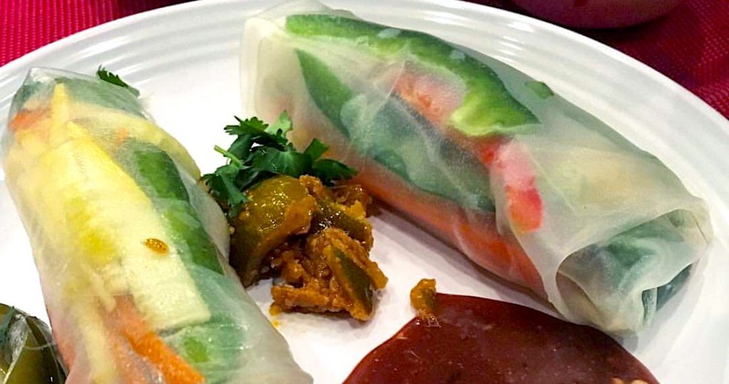 Tapioca Spring Rolls - The CooK'n Coach