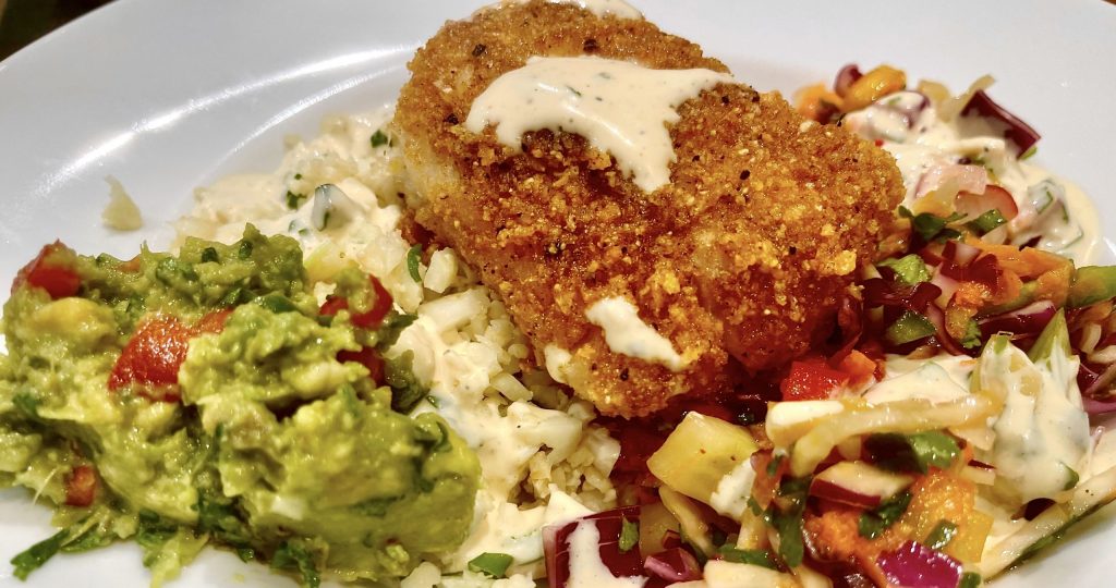 Air-Fried Fish Bowl - The CooK'n Coach